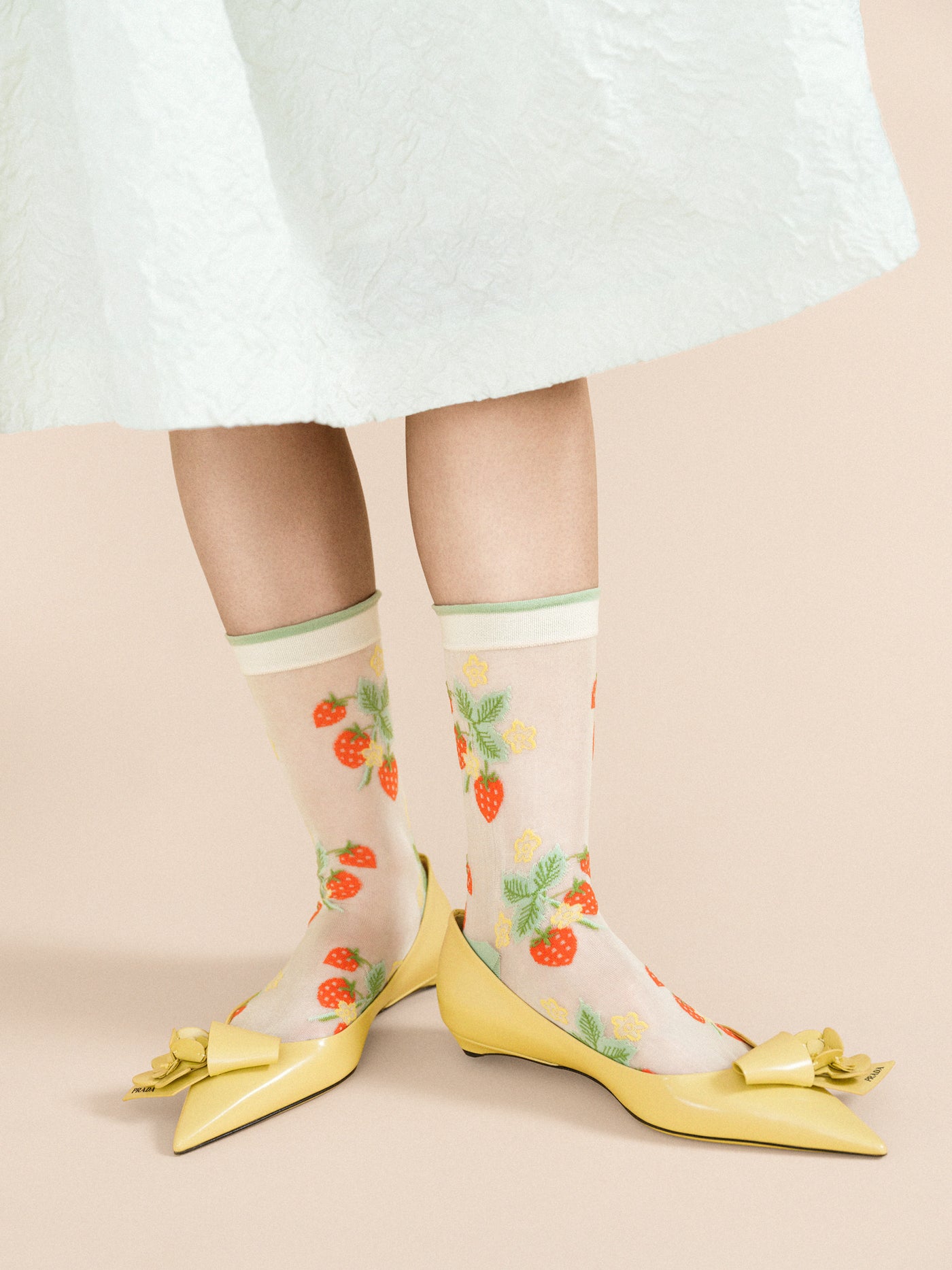 Wild Strawberry Sheer Crew